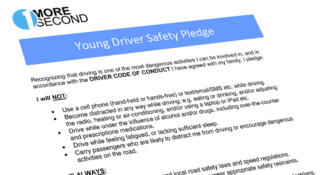 Sign the Young Driver Pledge | Three60 by eDriving