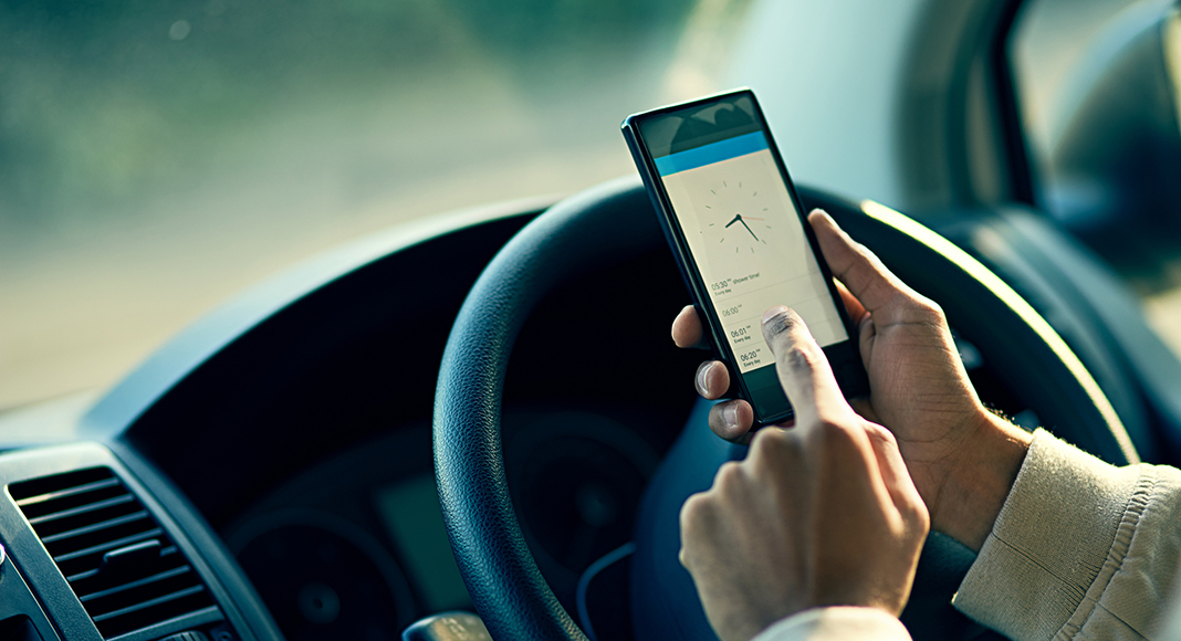 Van drivers more likely to use phones behind the wheel | Three60 by ...