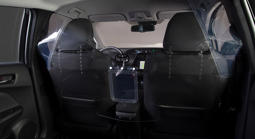 Toyota designs taxi screen to protect against COVID-19 transmission ...