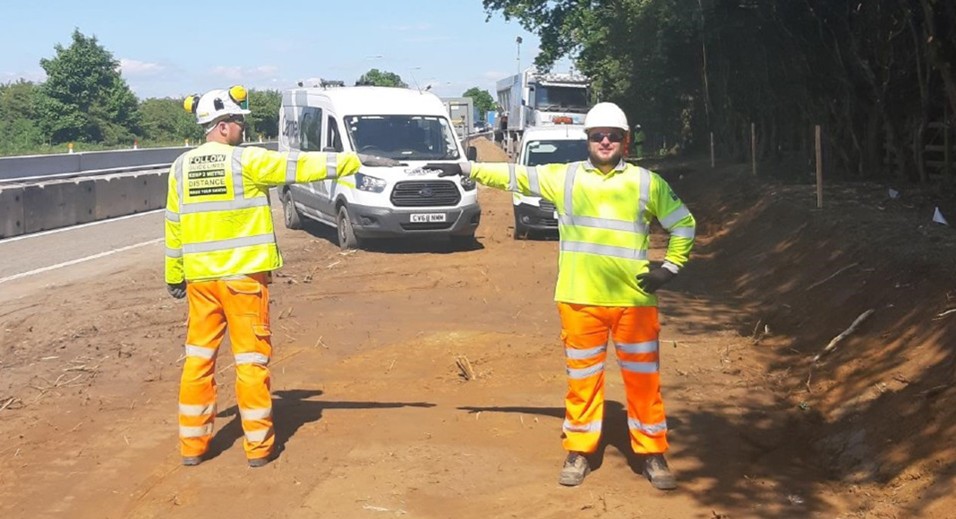 Highways England uses waistbands to enable social distancing | Three60 ...