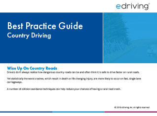Best Practice: Country Driving - eDriving