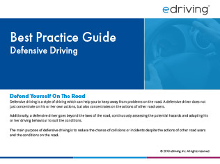 Best Practice: Defensive Driving - eDriving