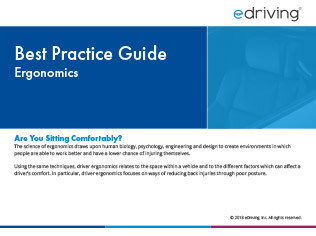 Best Practice: Ergonomics - eDriving